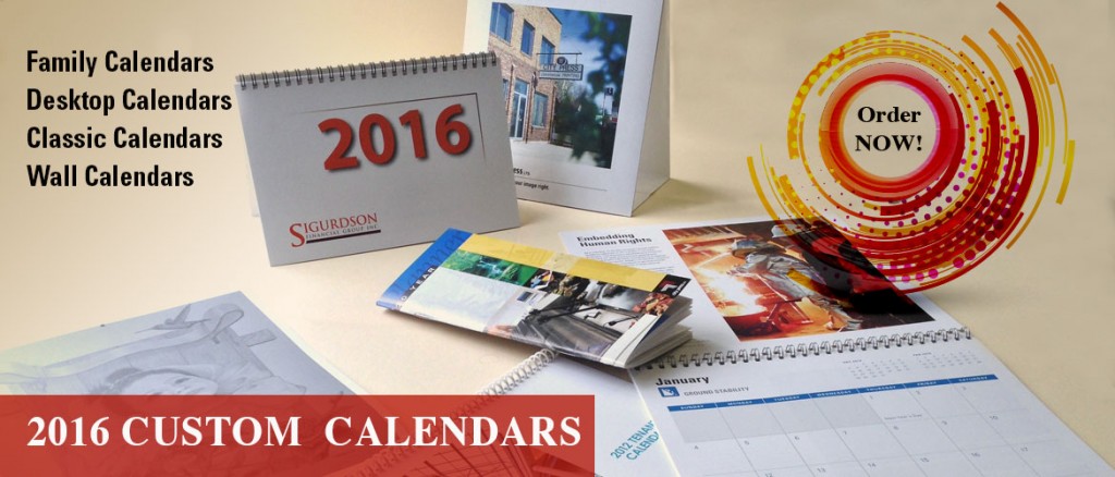 Custom Calendar Printing – Citypress | Winnipeg Printing | We Treat ...